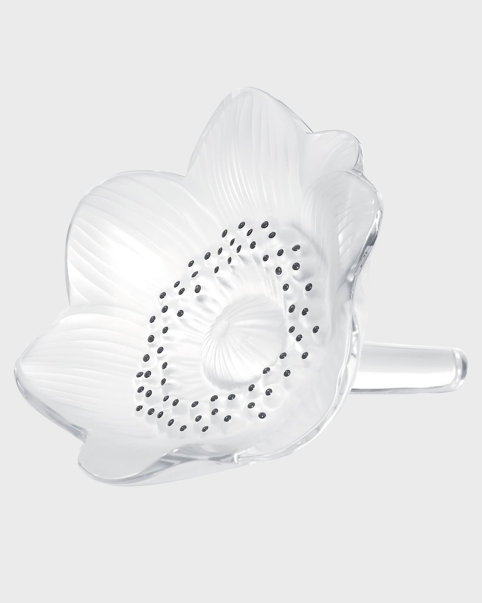 Lalique Anemone Flower Sculpture | Horchow
