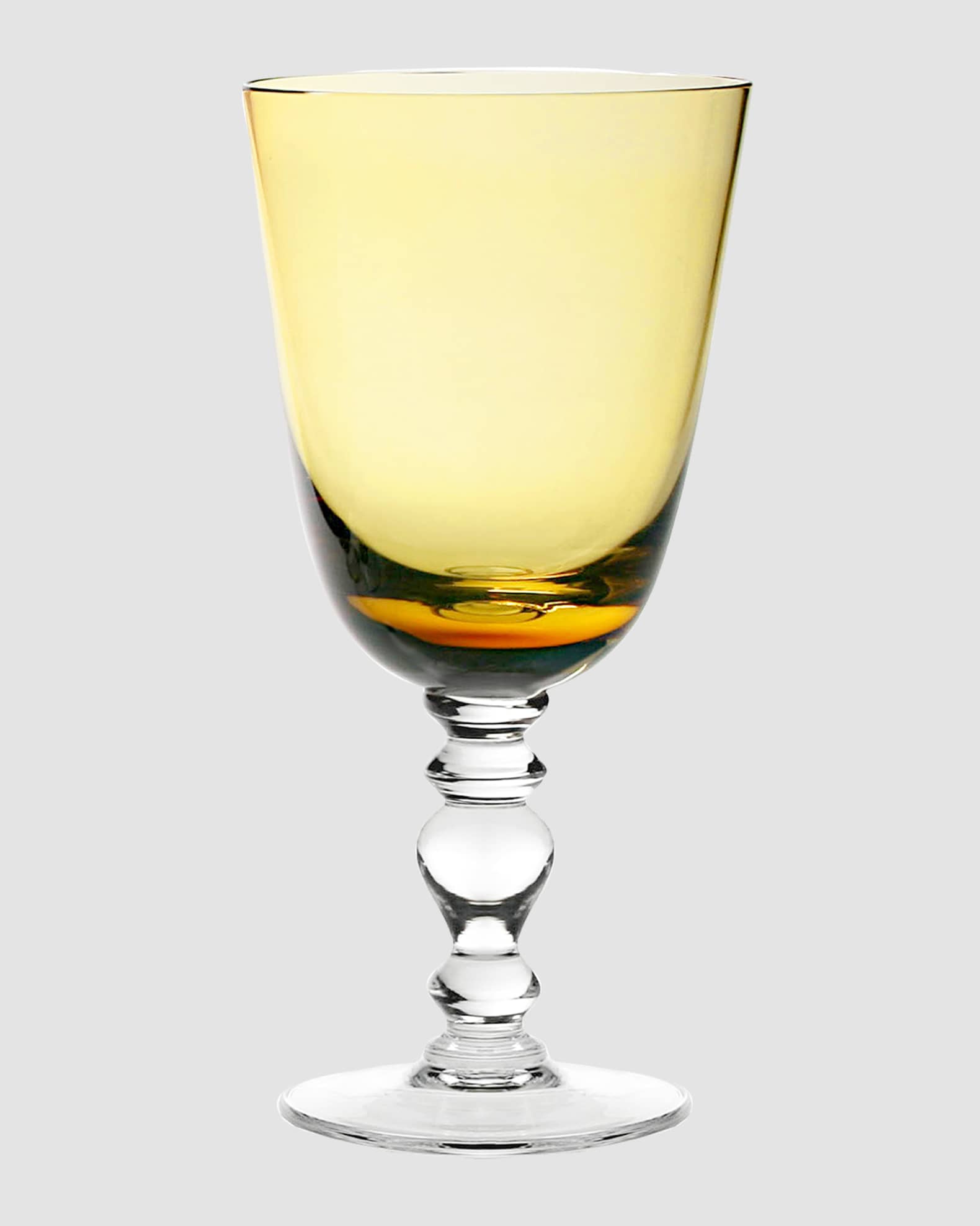 William Yeoward Crystal Fanny Goblet, Amber | Horchow