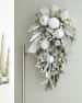 Neiman Marcus 30" Crystal & Silver Door Spray