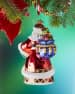 Christopher Radko 6.5" Gifts Galore Santa Christmas Ornament